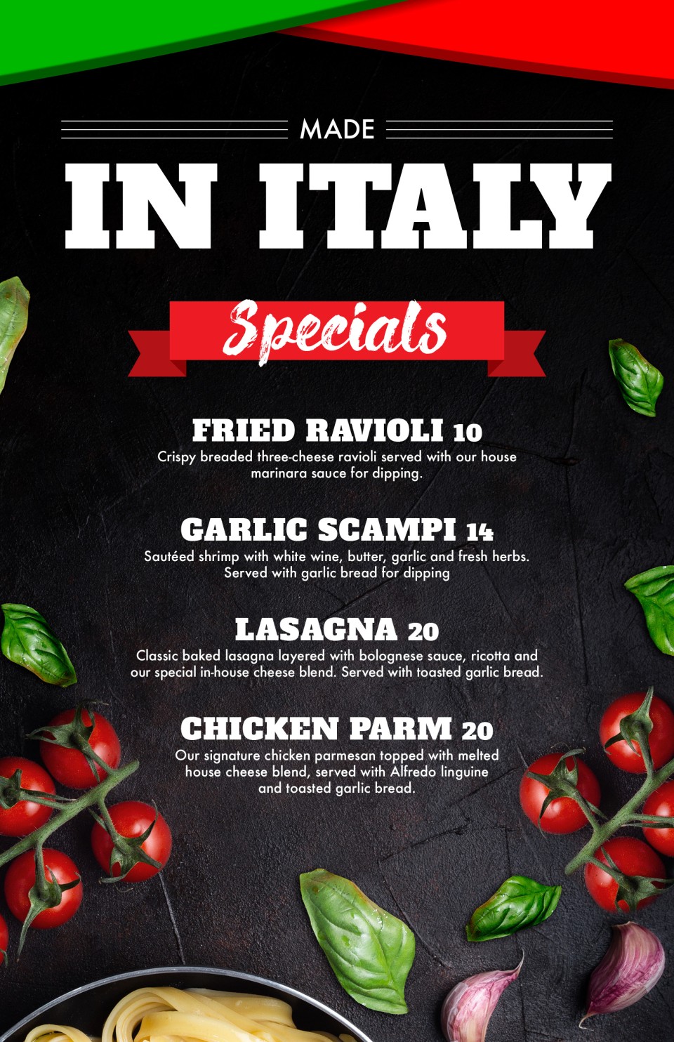Made In Italy - Riverside Pub & Eatery